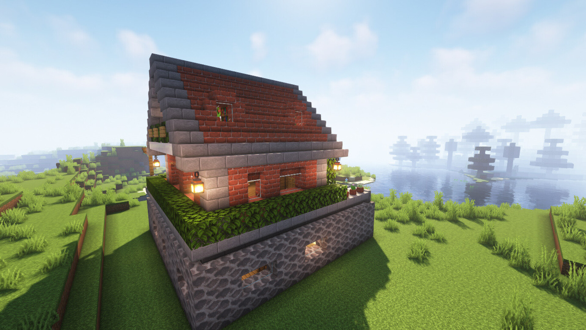 Beautiful House (For Java & Bedrock) Minecraft Map