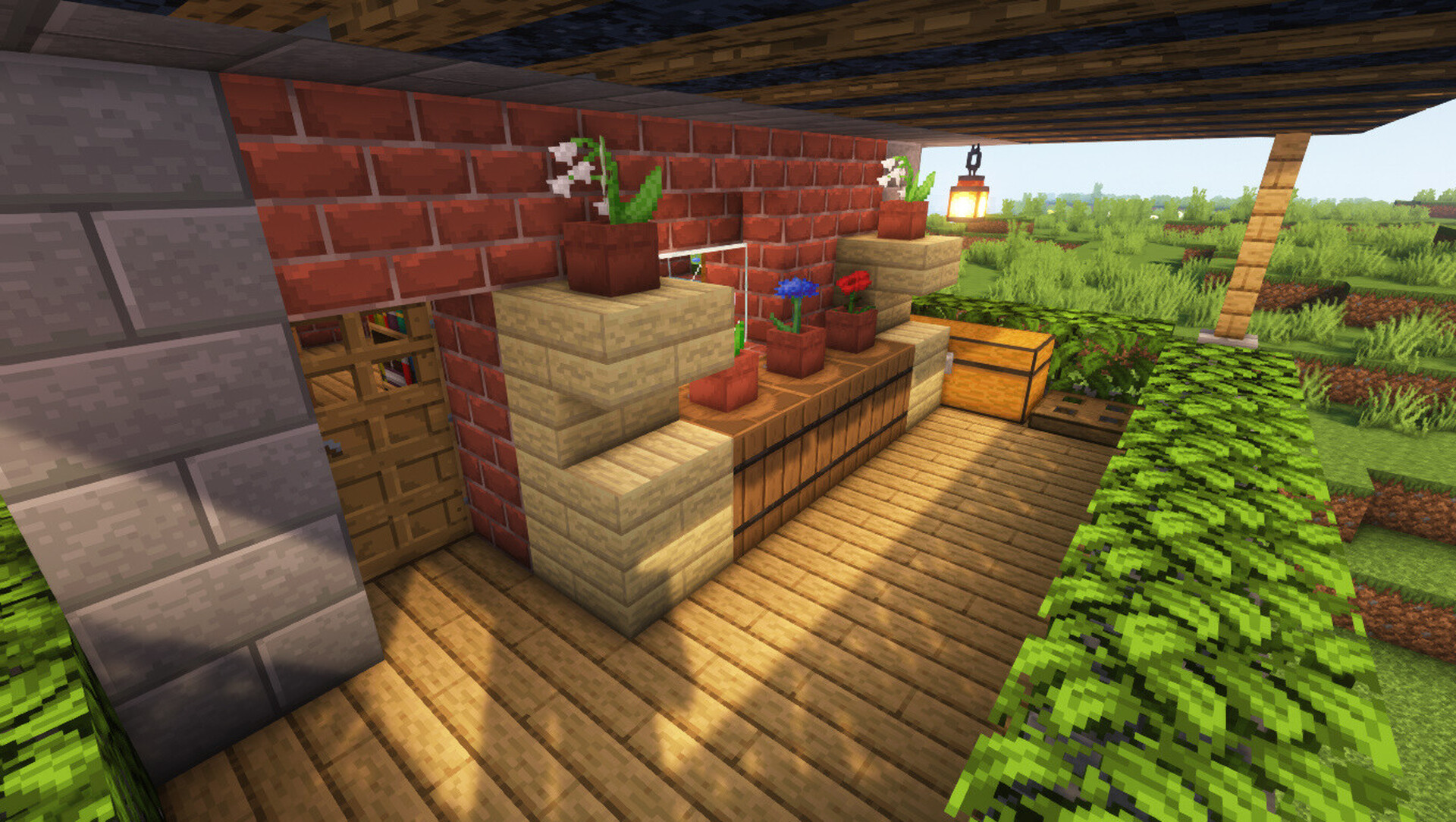 Beautiful House (For Java & Bedrock) Minecraft Map