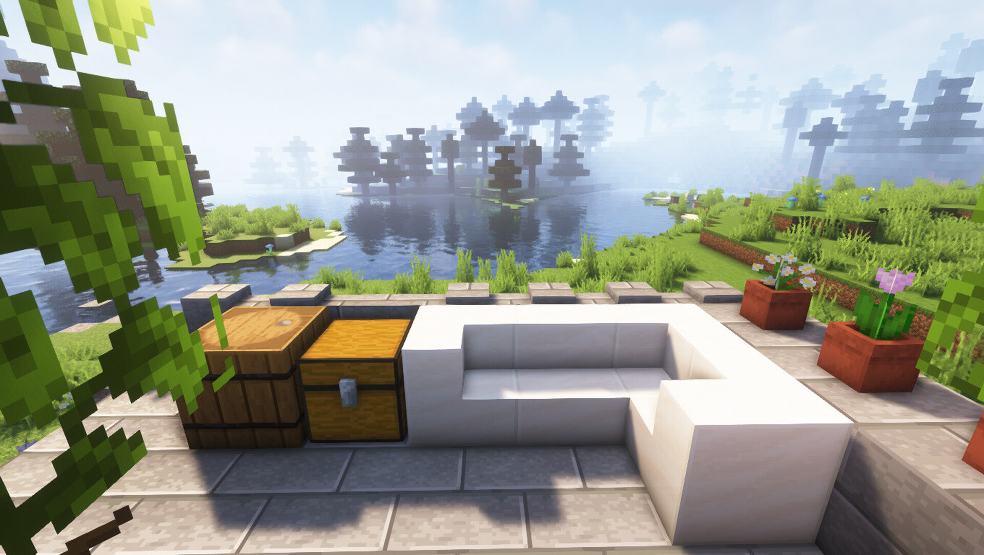 Beautiful House (For Java & Bedrock) Minecraft Map