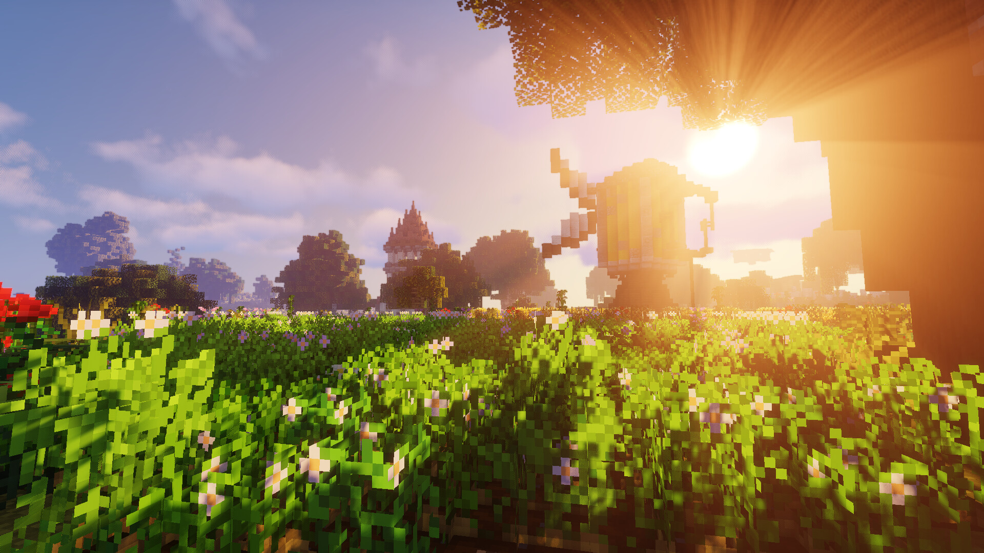 Fiore - A small italian styled hill town with surrounding Minecraft Map