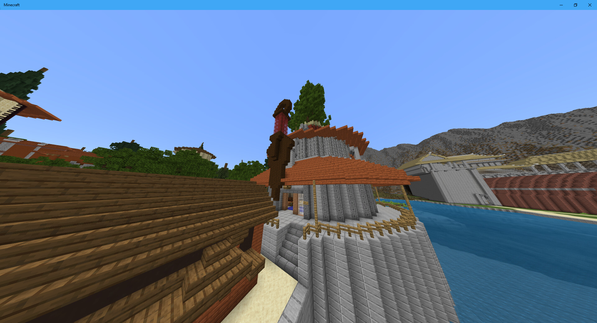 The World of Shinobi in Minecraft Minecraft Map