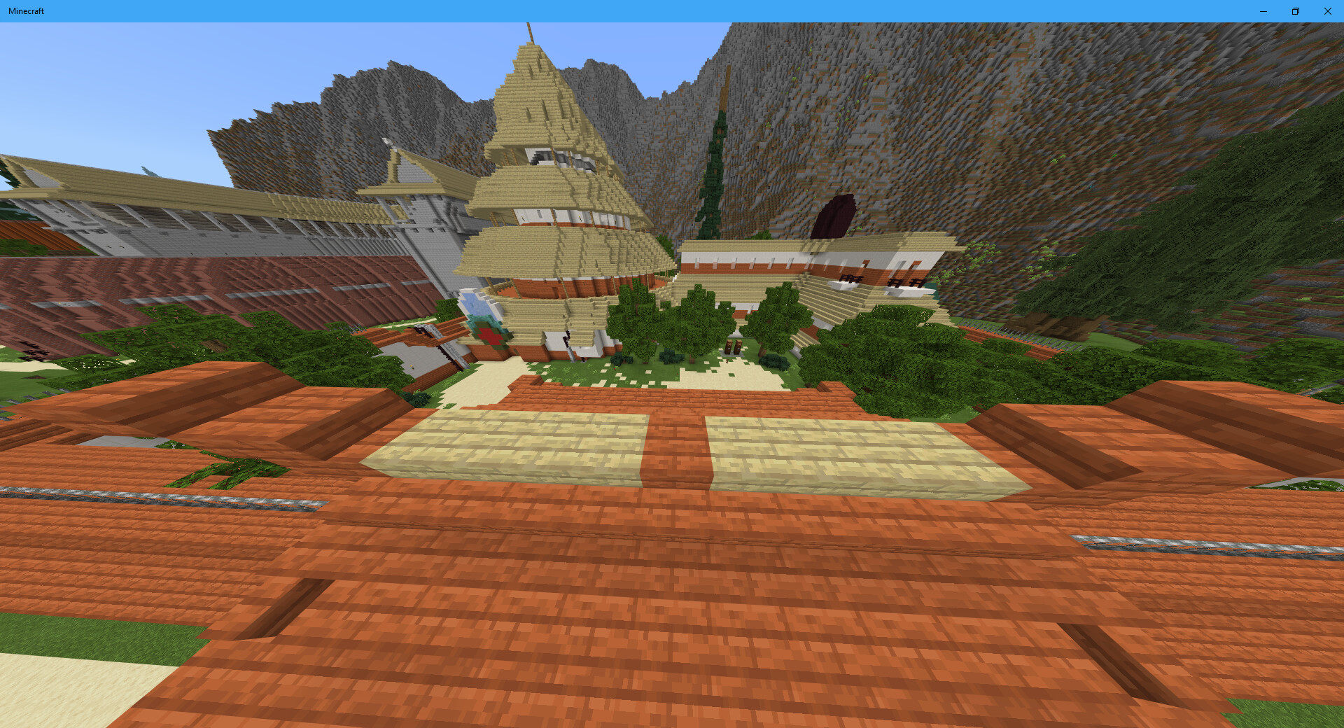 The World of Shinobi in Minecraft Minecraft Map