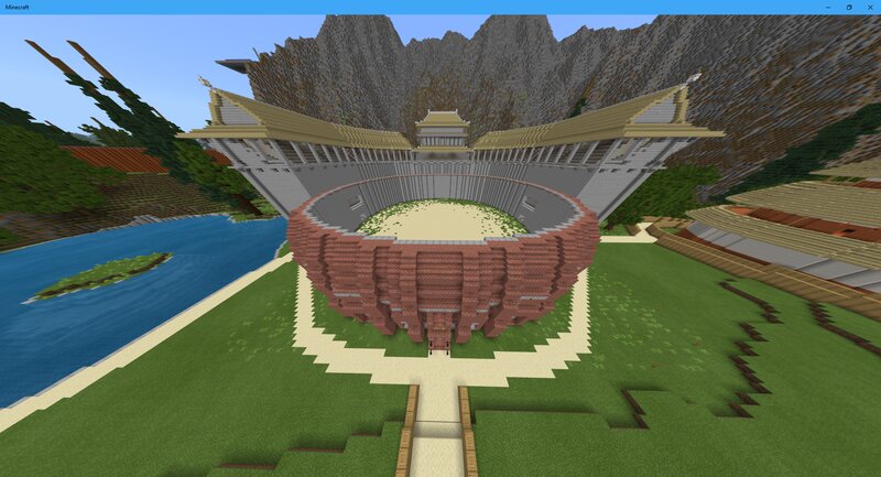 The World of Shinobi in Minecraft Minecraft Map