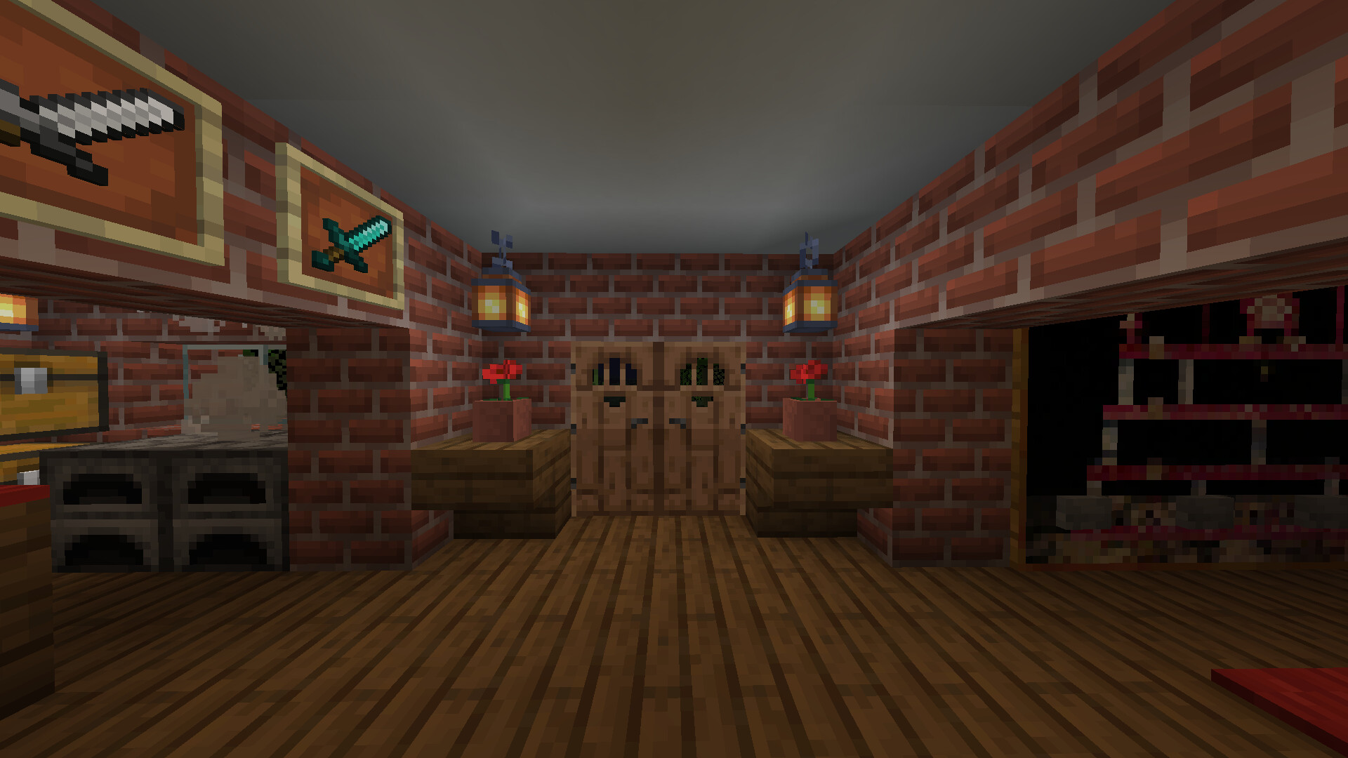 Big Modern Brick house, Minecraft Map ♥ Minecraft Map