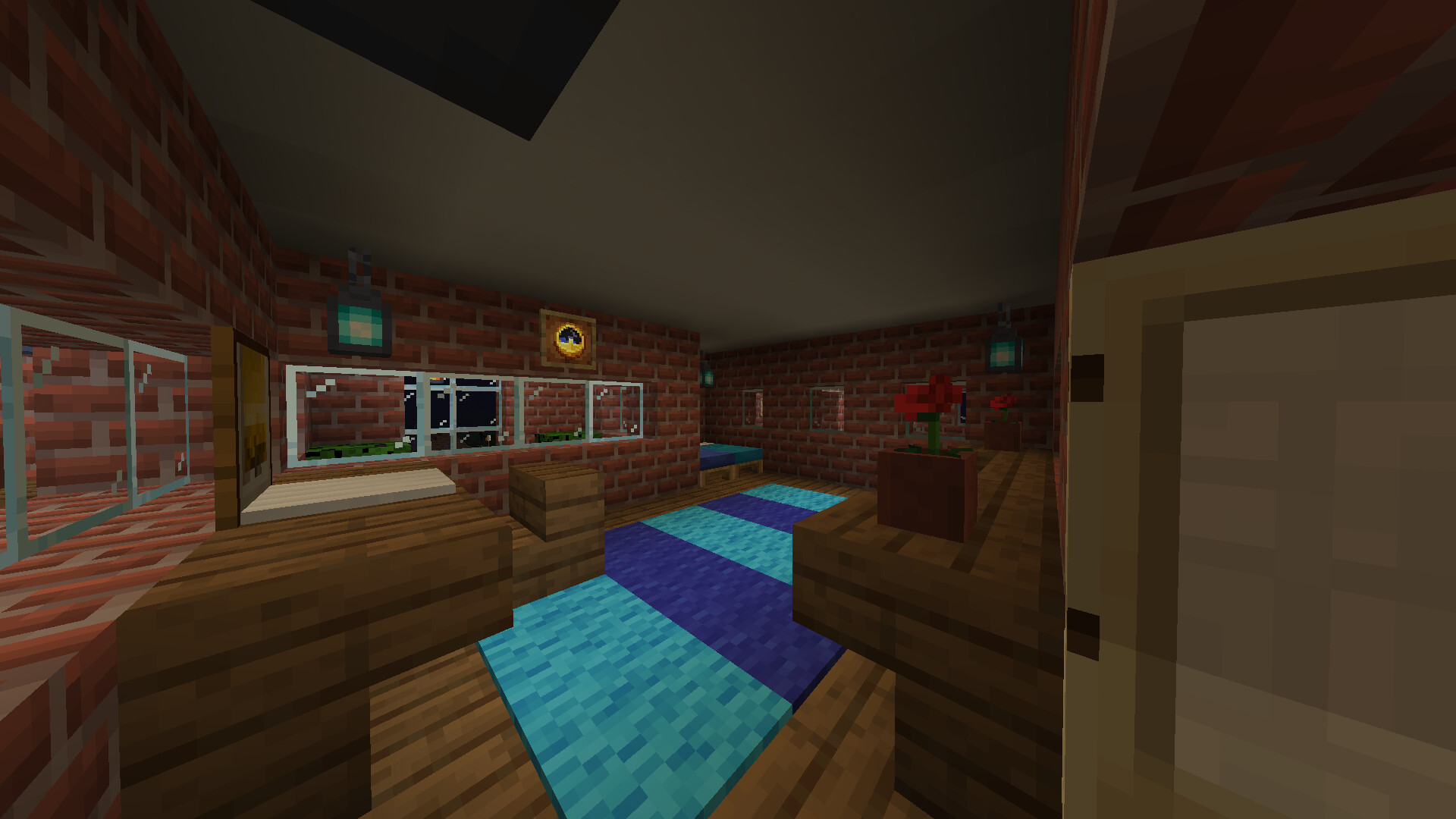 Big Modern Brick house, Minecraft Map ♥ Minecraft Map