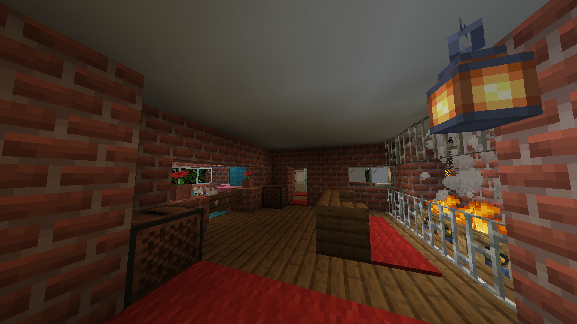 Big Modern Brick house, Minecraft Map ♥ Minecraft Map