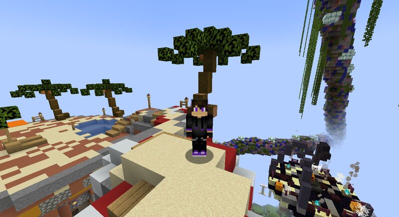 Lobby Server Survival Minecraft Map