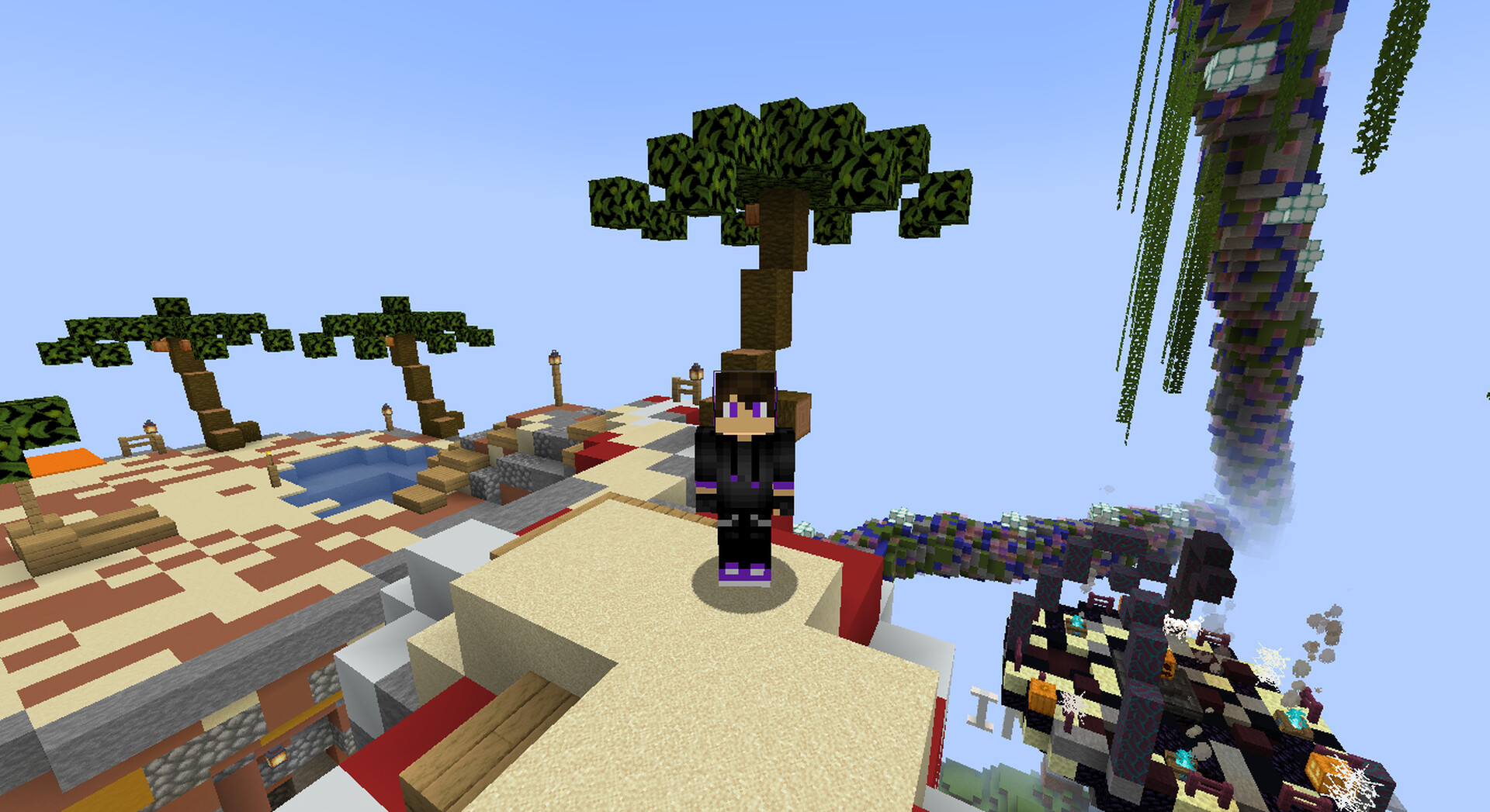 Lobby Server Survival Minecraft Map