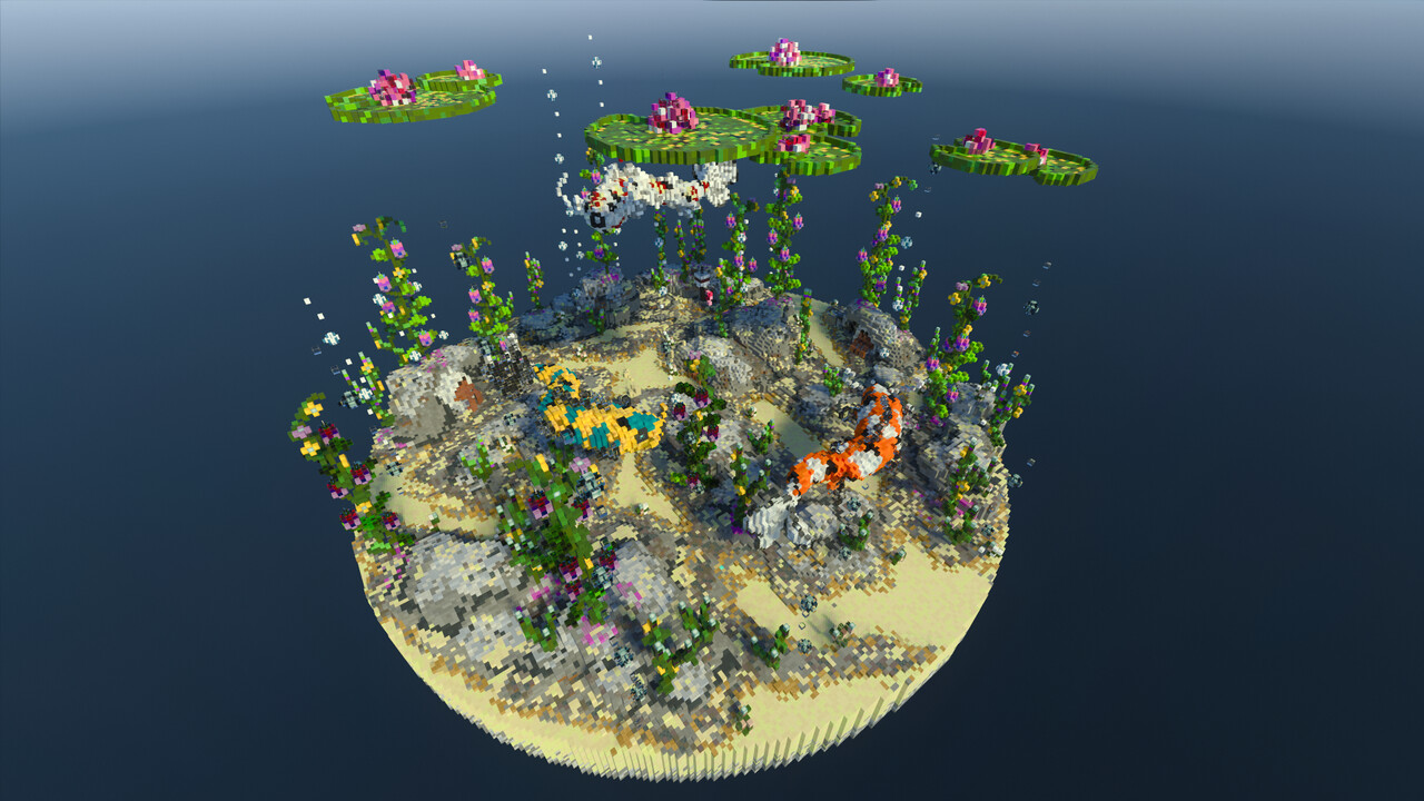 RTX Minecraft - The Depths Minecraft Map