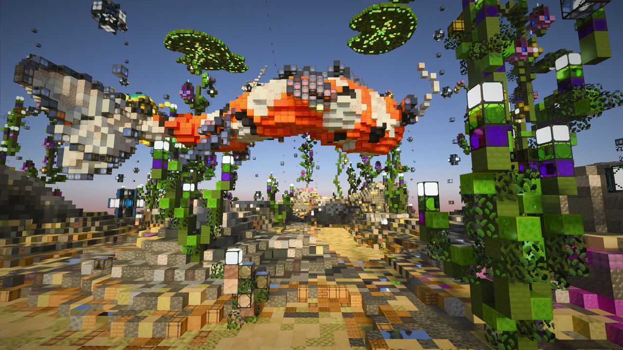 RTX Minecraft - The Depths Minecraft Map