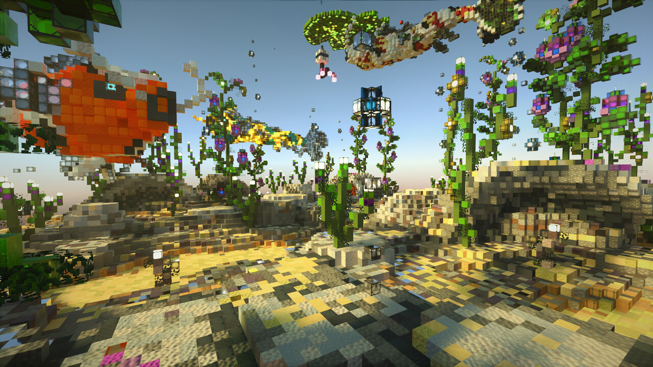 RTX Minecraft - The Depths Minecraft Map