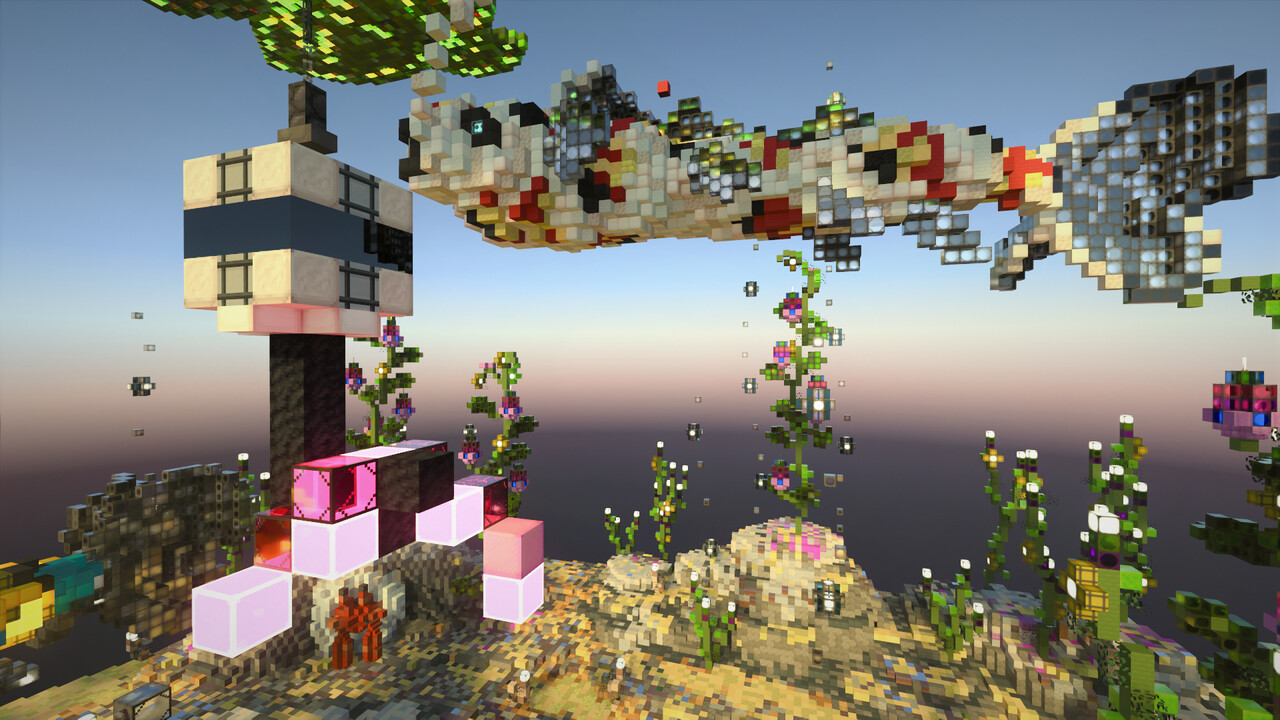 RTX Minecraft - The Depths Minecraft Map