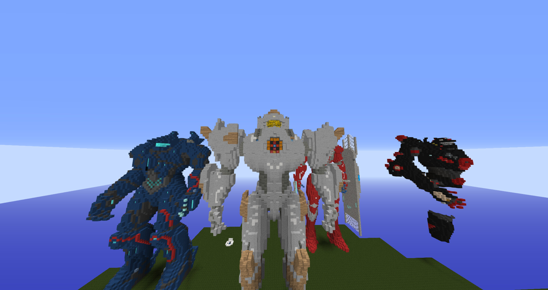 Pacific rim the black Hunter vertigo Jaeger Minecraft Map