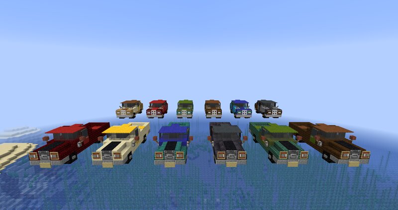 Tropico 6 Vehicles Minecraft Map