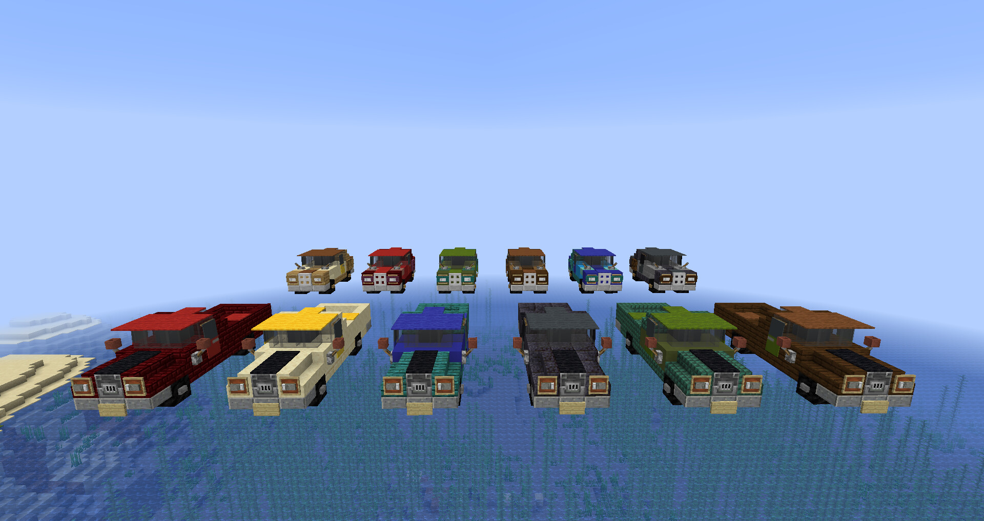 Tropico 6 Vehicles Minecraft Map