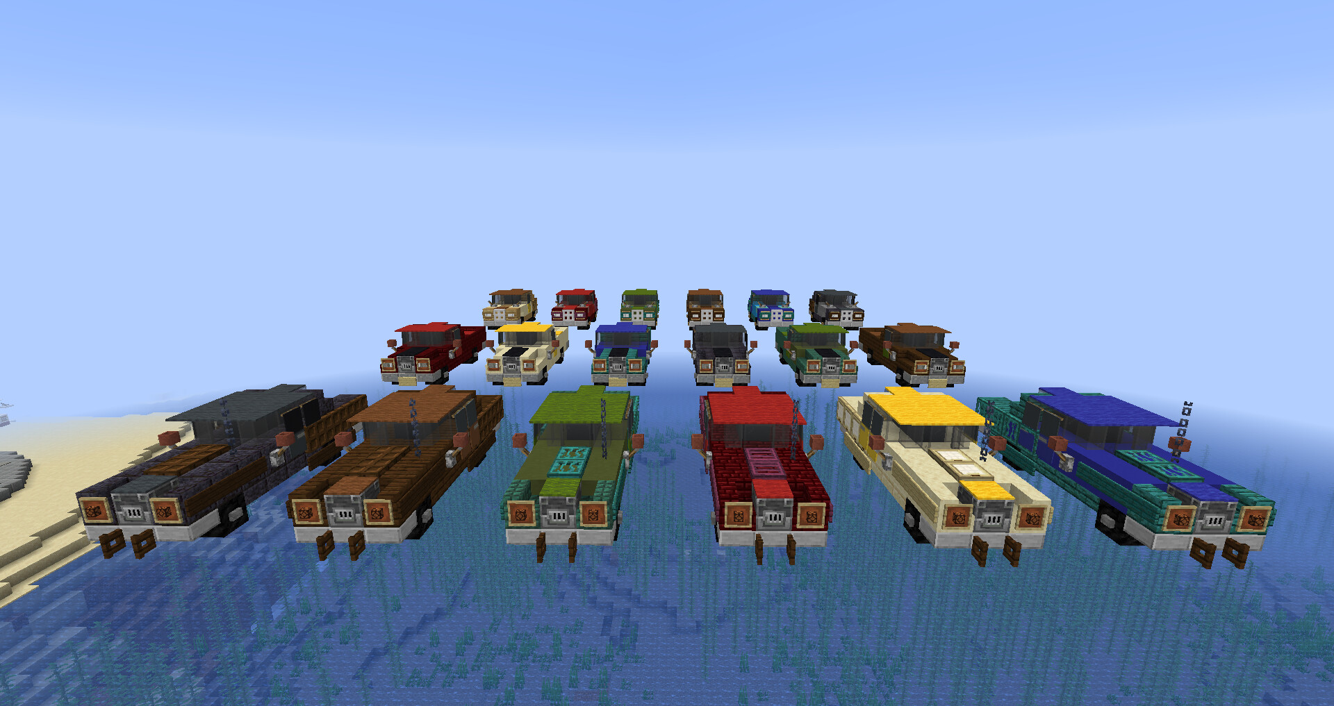 Tropico 6 Vehicles Minecraft Map