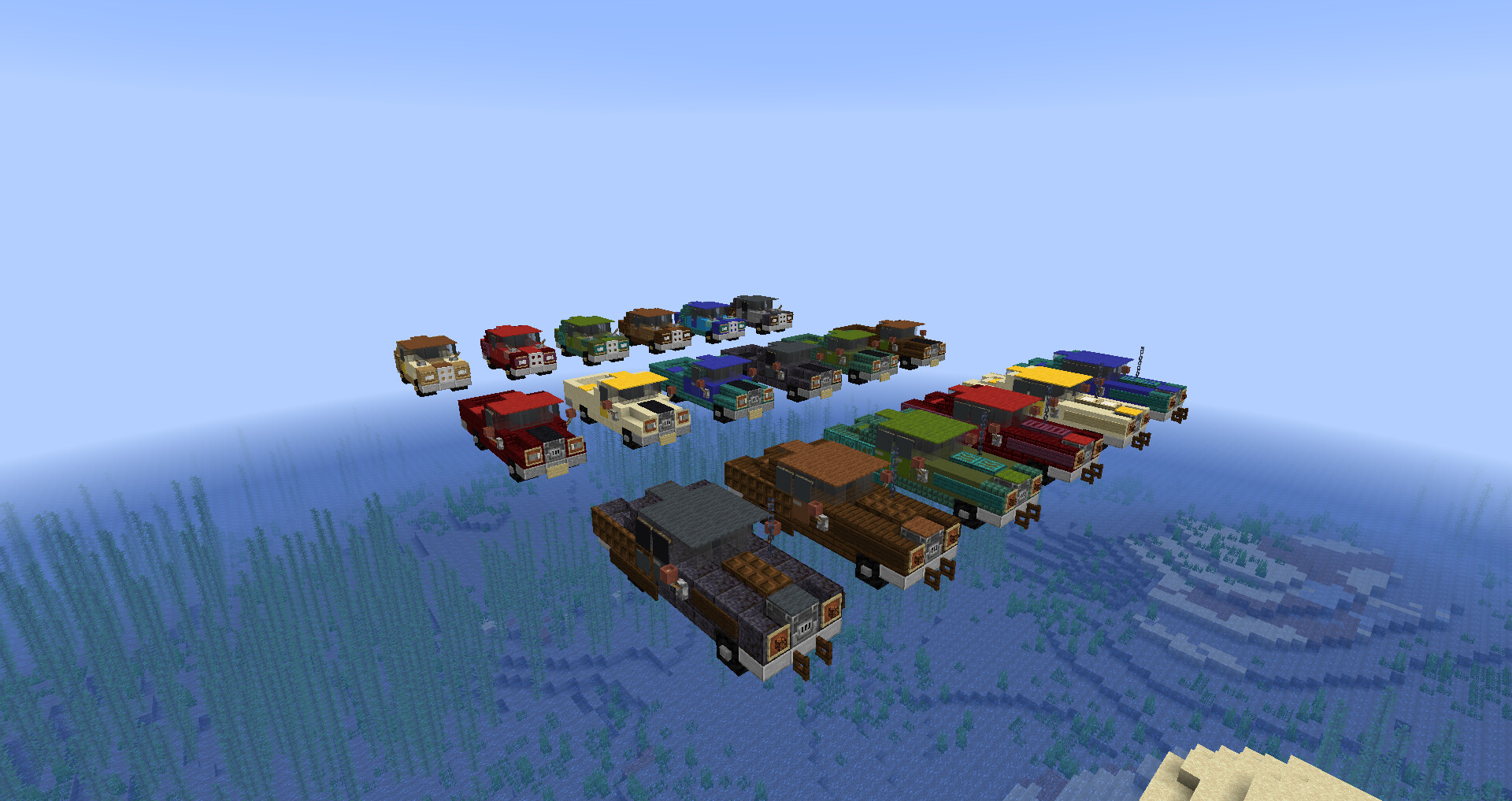 Tropico 6 Vehicles Minecraft Map