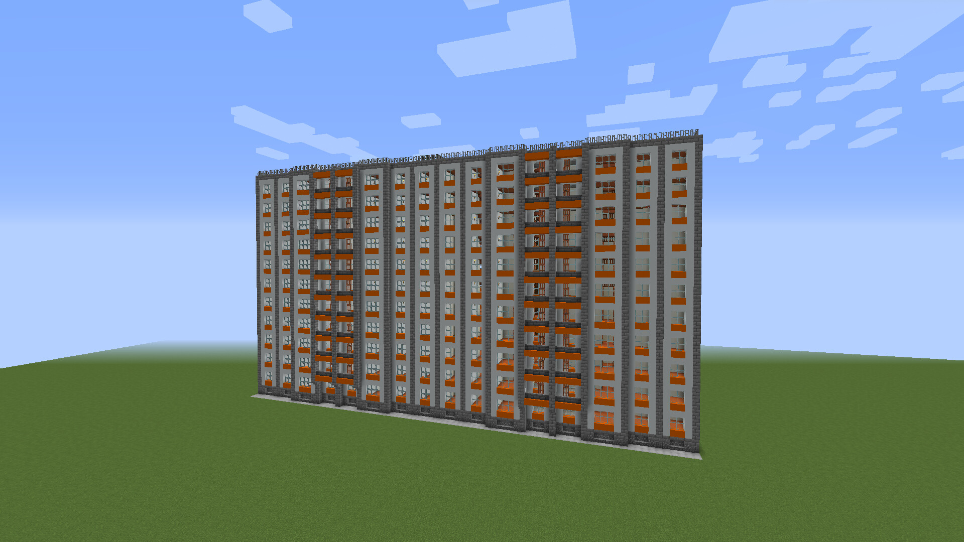 Typical Soviet-style residential building Model 1 Minecraft Map