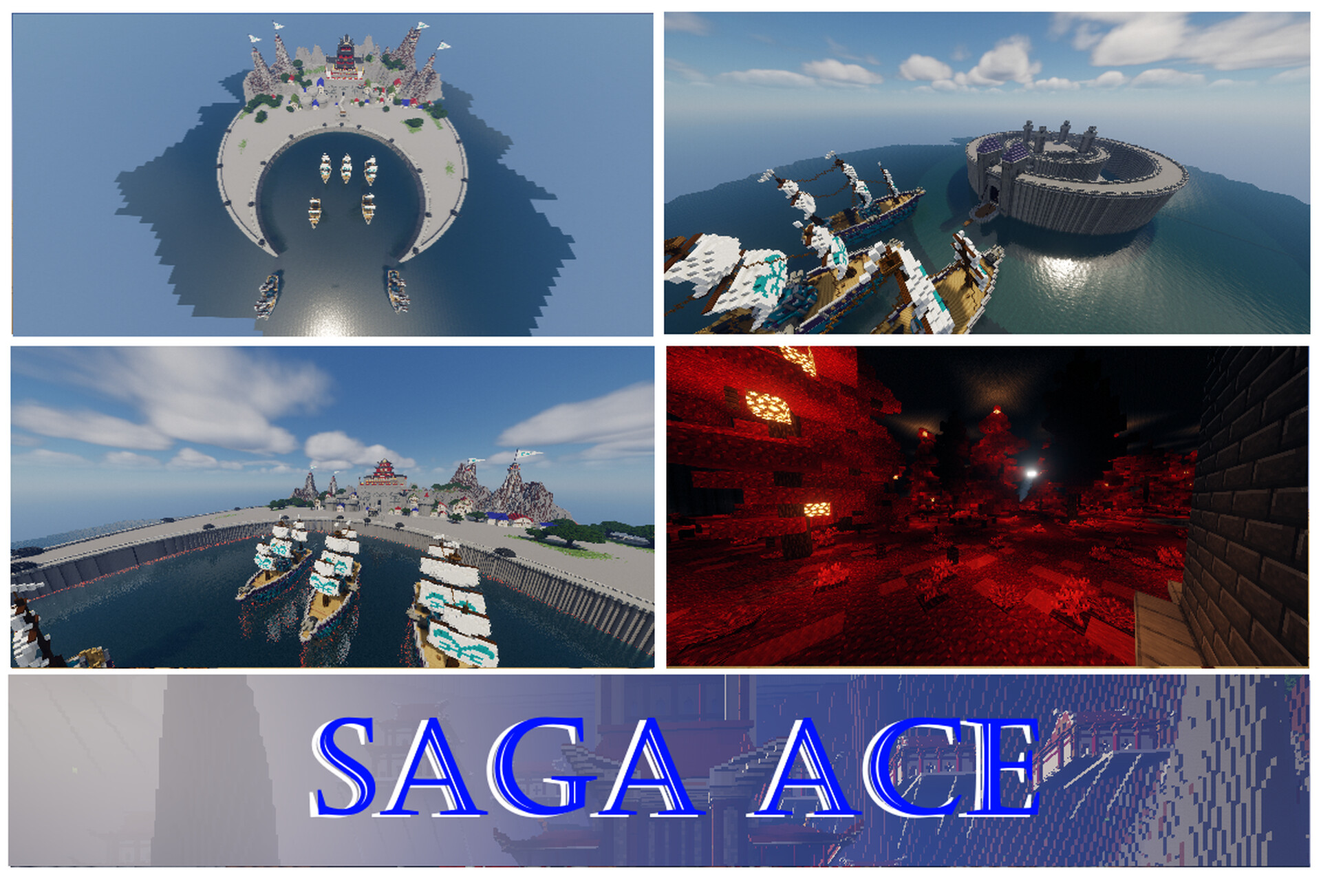 (MC Bedrock) One Piece World Project [W.I.P] Minecraft Map