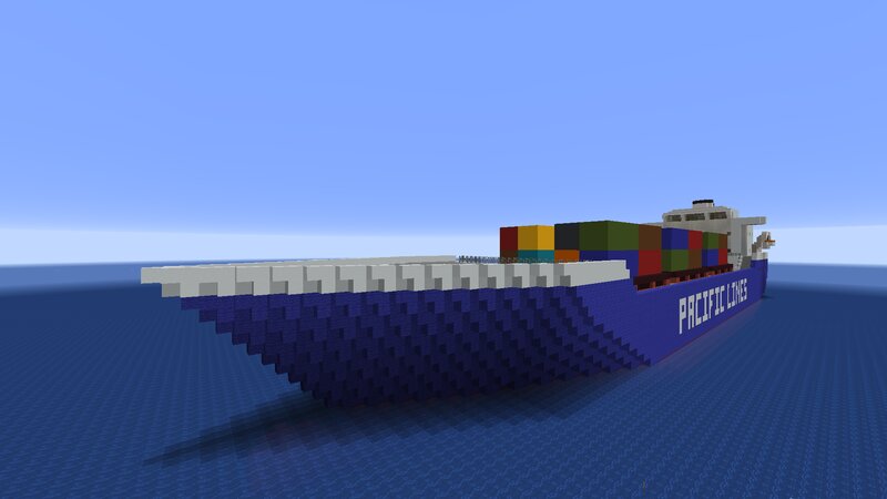 Cargo Ship Minecraft Map