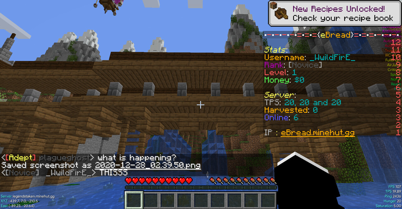 Medieval hub prodigy Minecraft Map