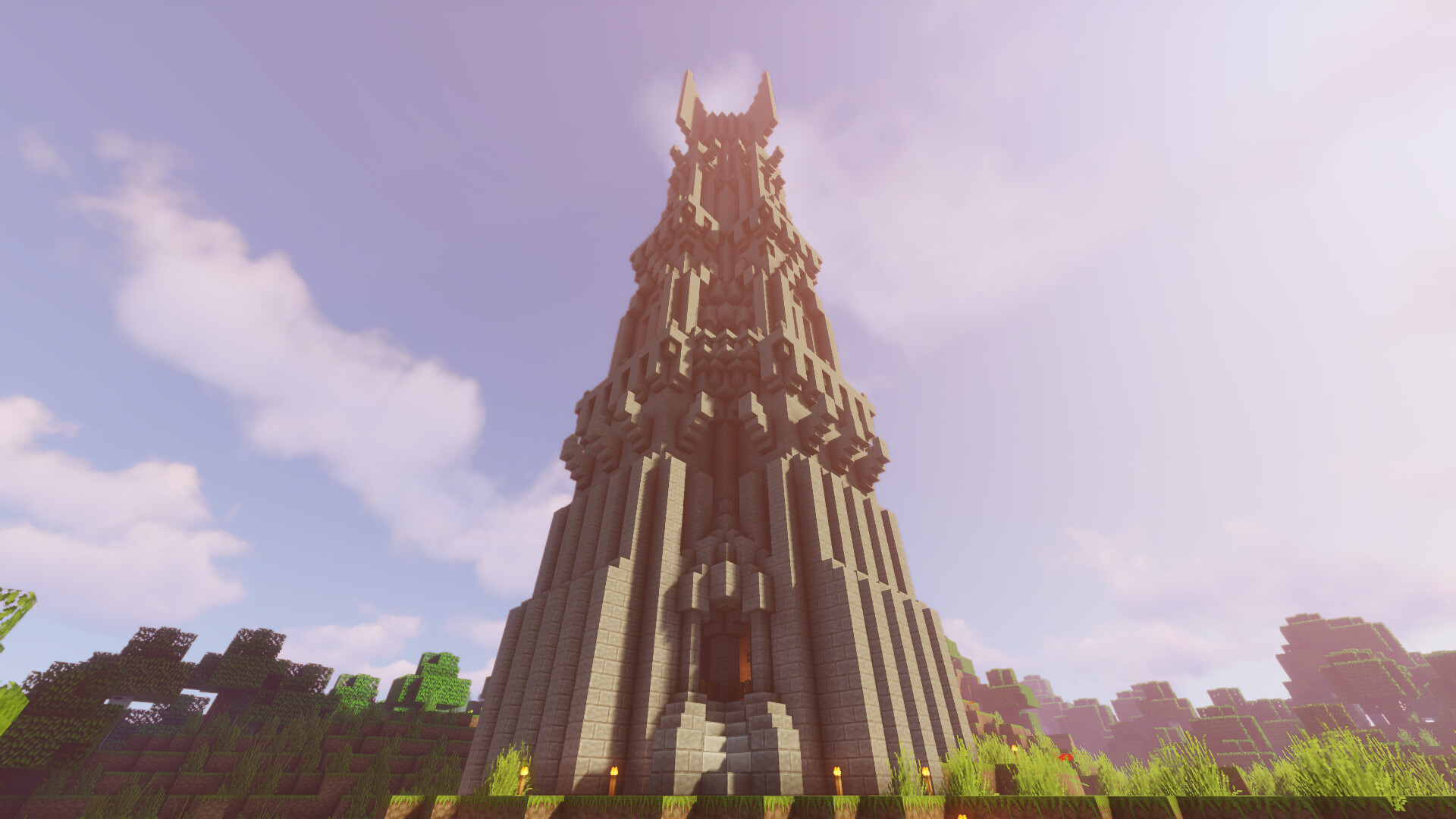 Tower of Isengard (survival base) Minecraft Map