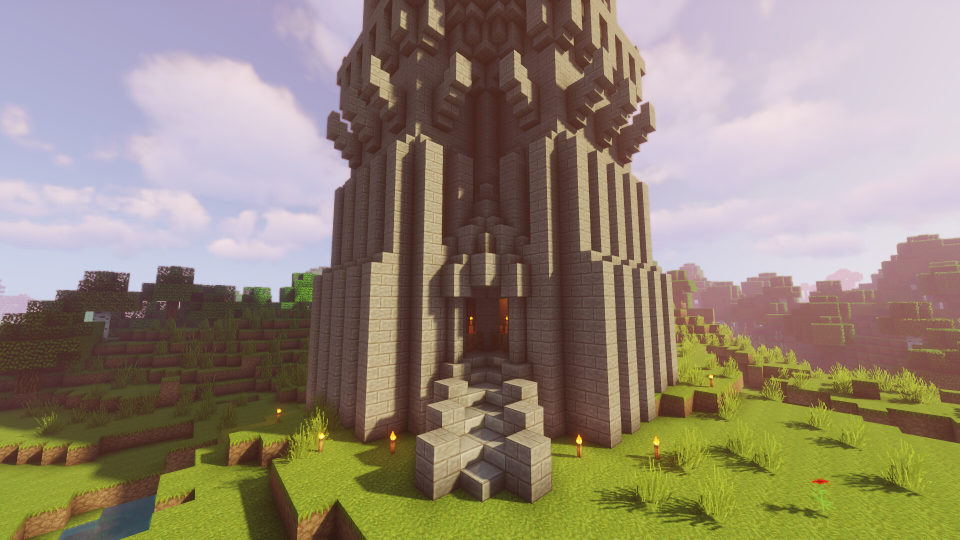 Tower of Isengard (survival base) Minecraft Map