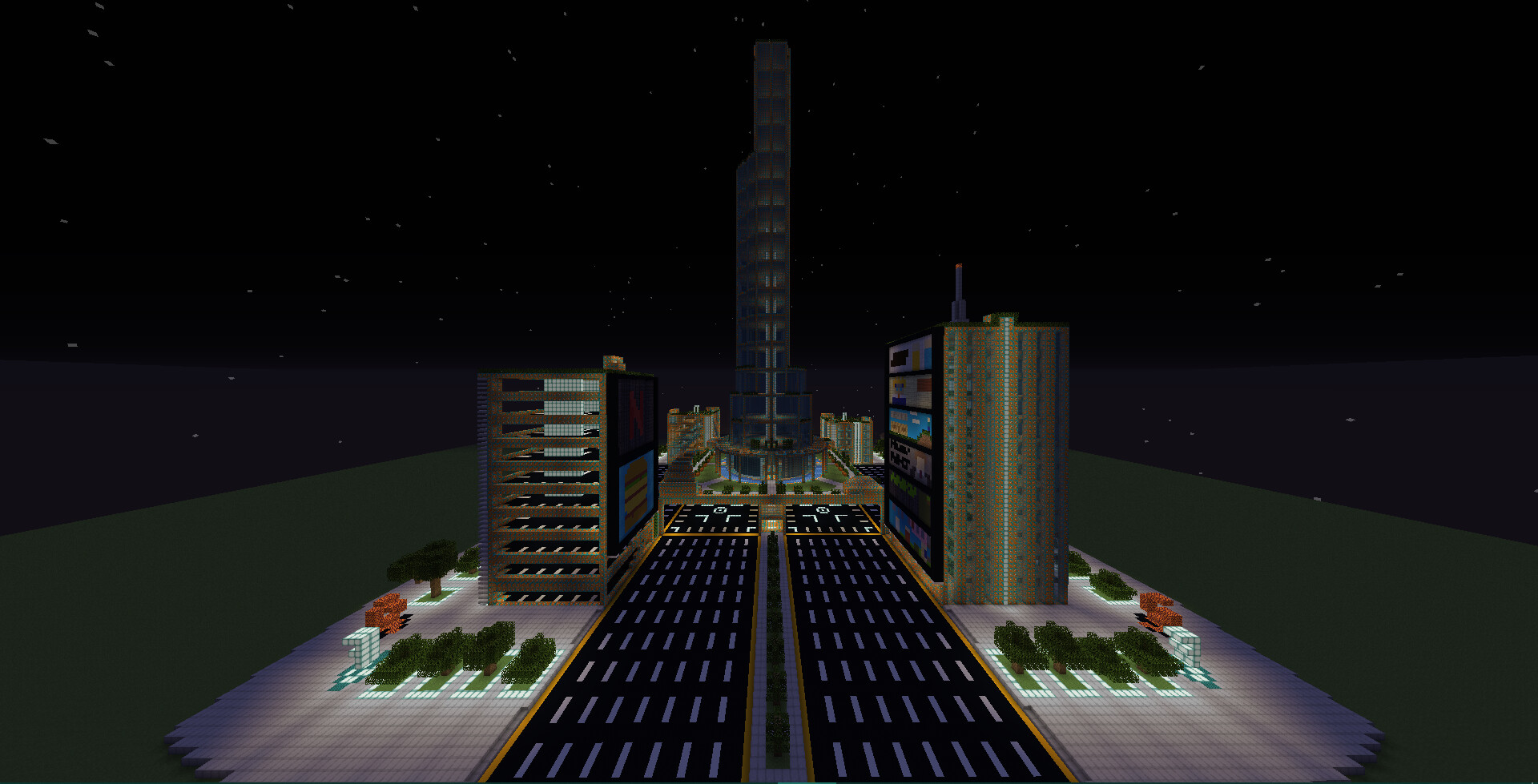 Futuristic Tower UCX Minecraft Map