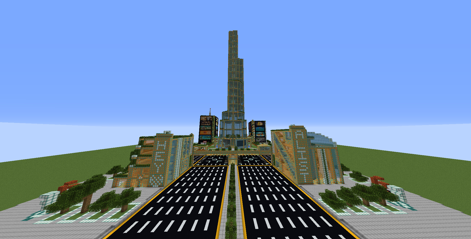 Futuristic Tower UCX Minecraft Map