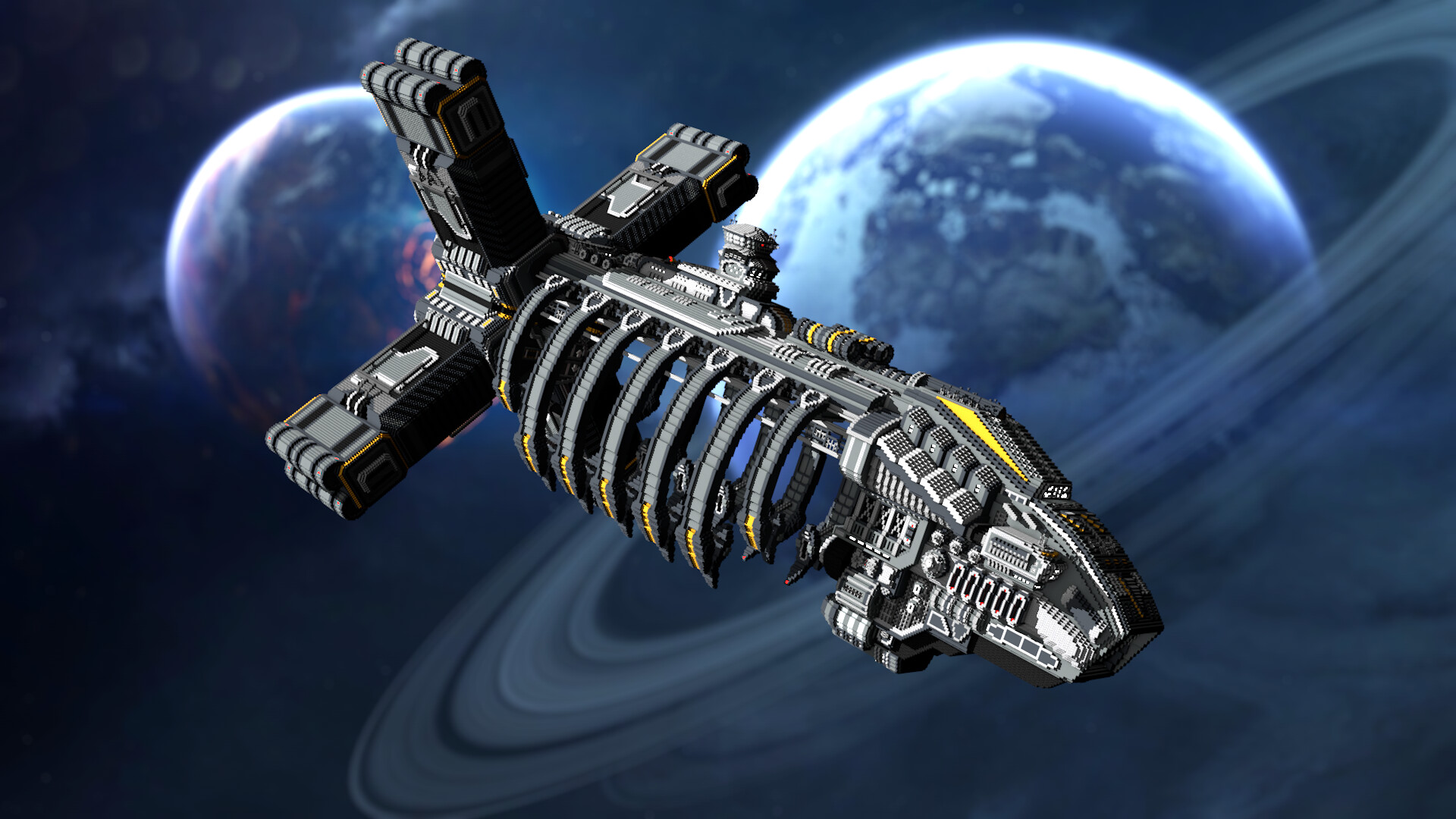 CMS Terra Nova - Mass Driver Minecraft Map