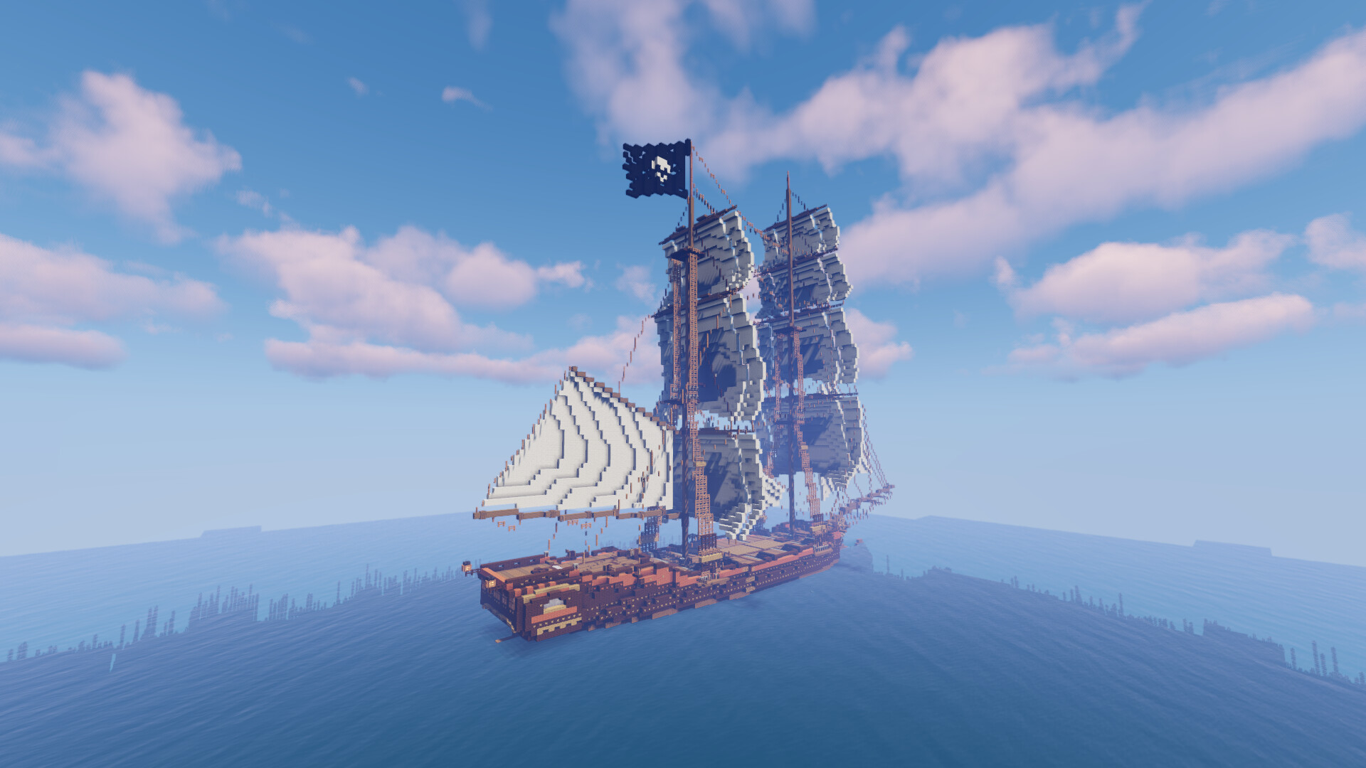 52-gun brig , Jackdaw | With Download | Minecraft Map