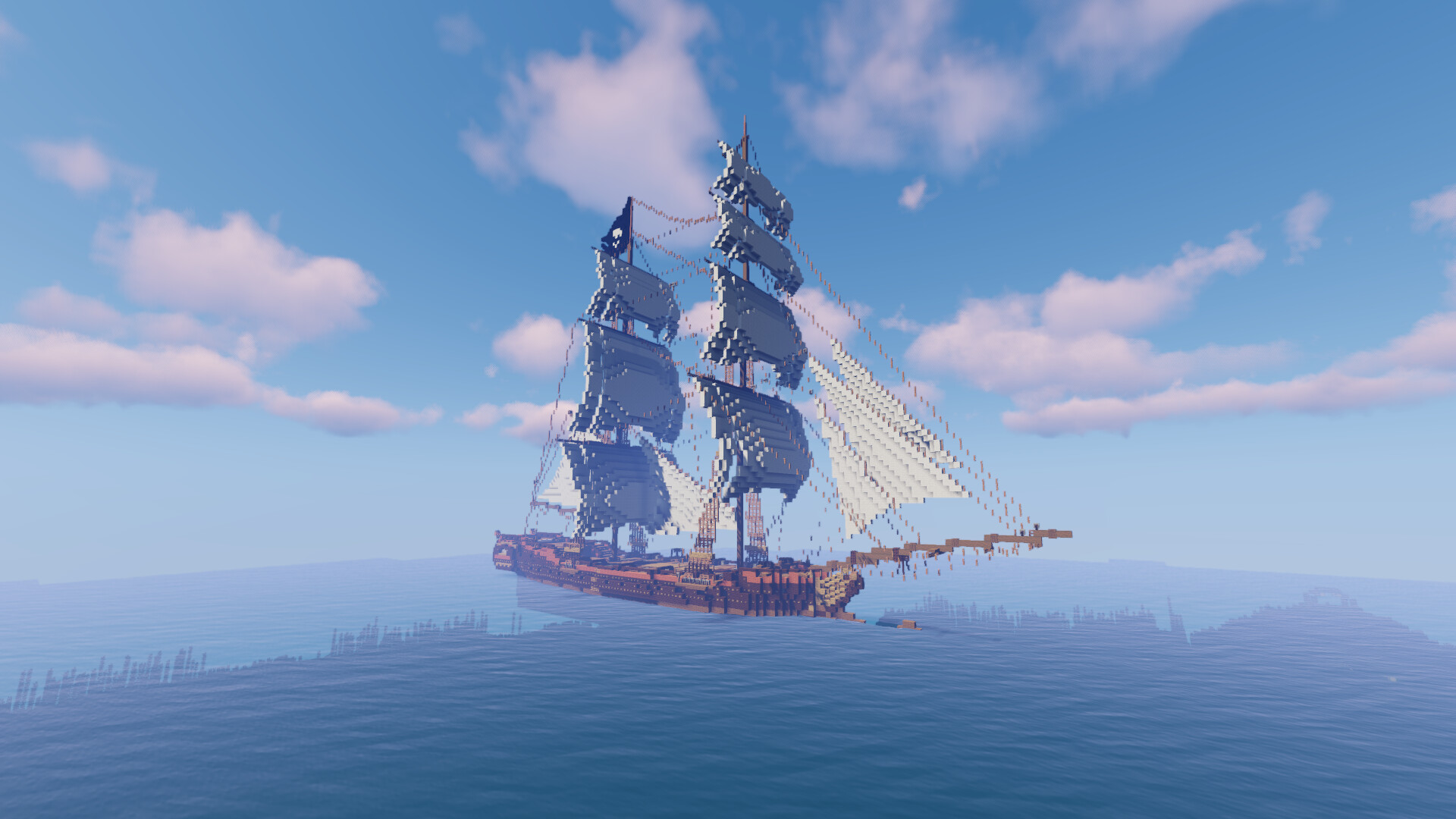 52-gun brig , Jackdaw | With Download | Minecraft Map