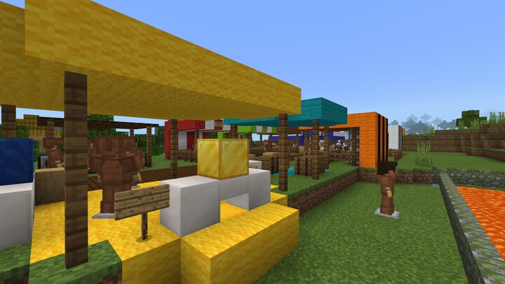 Life In Medieval Times Minecraft Map