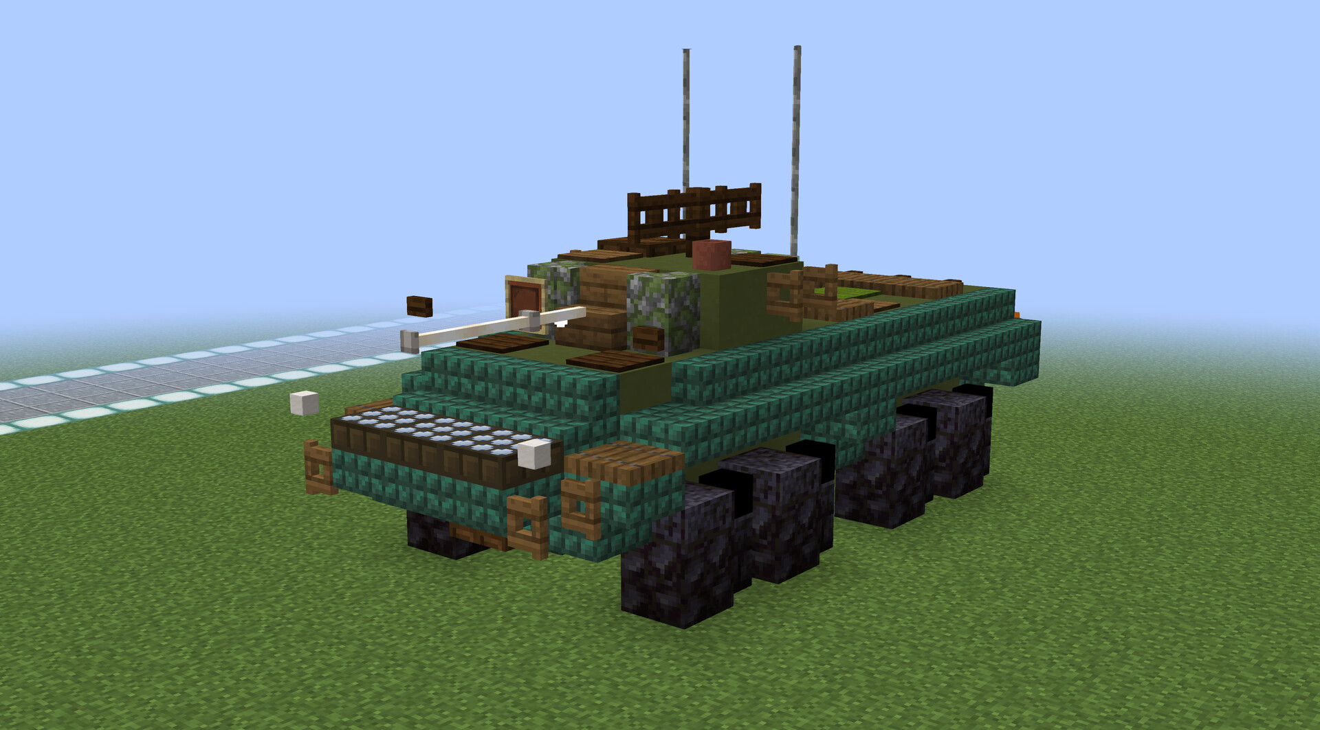 BTR-90 1.5:1 scale Minecraft Map