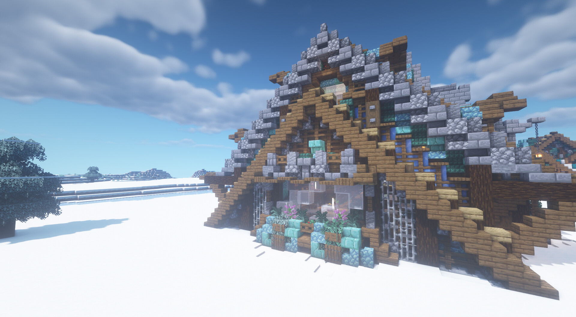 Tavern in the frontier Minecraft Map