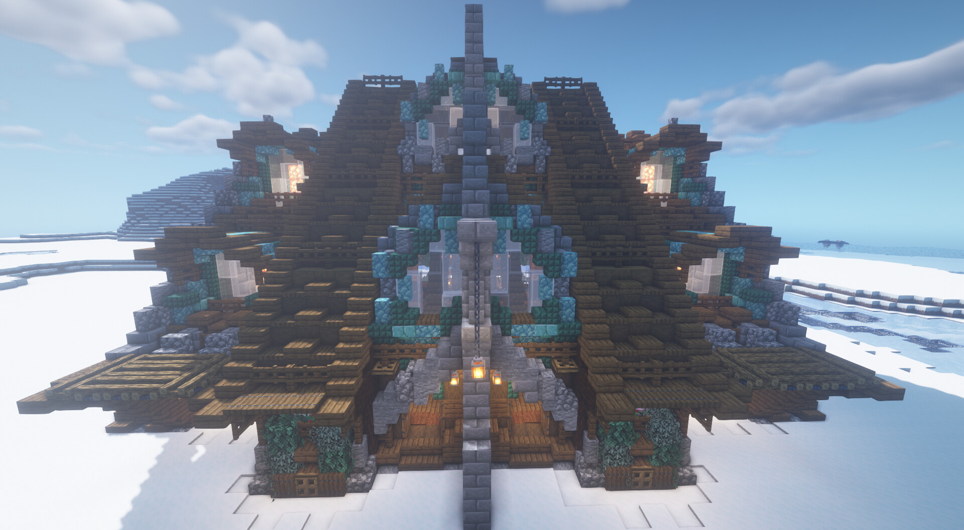 Tavern in the frontier Minecraft Map