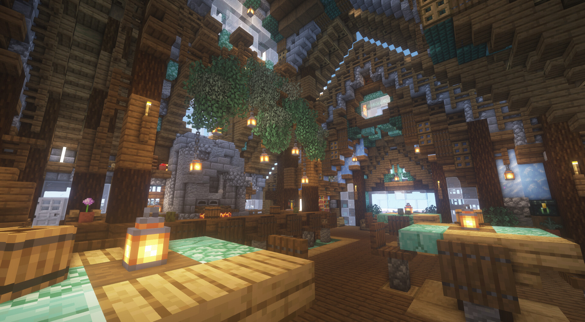 Tavern in the frontier Minecraft Map
