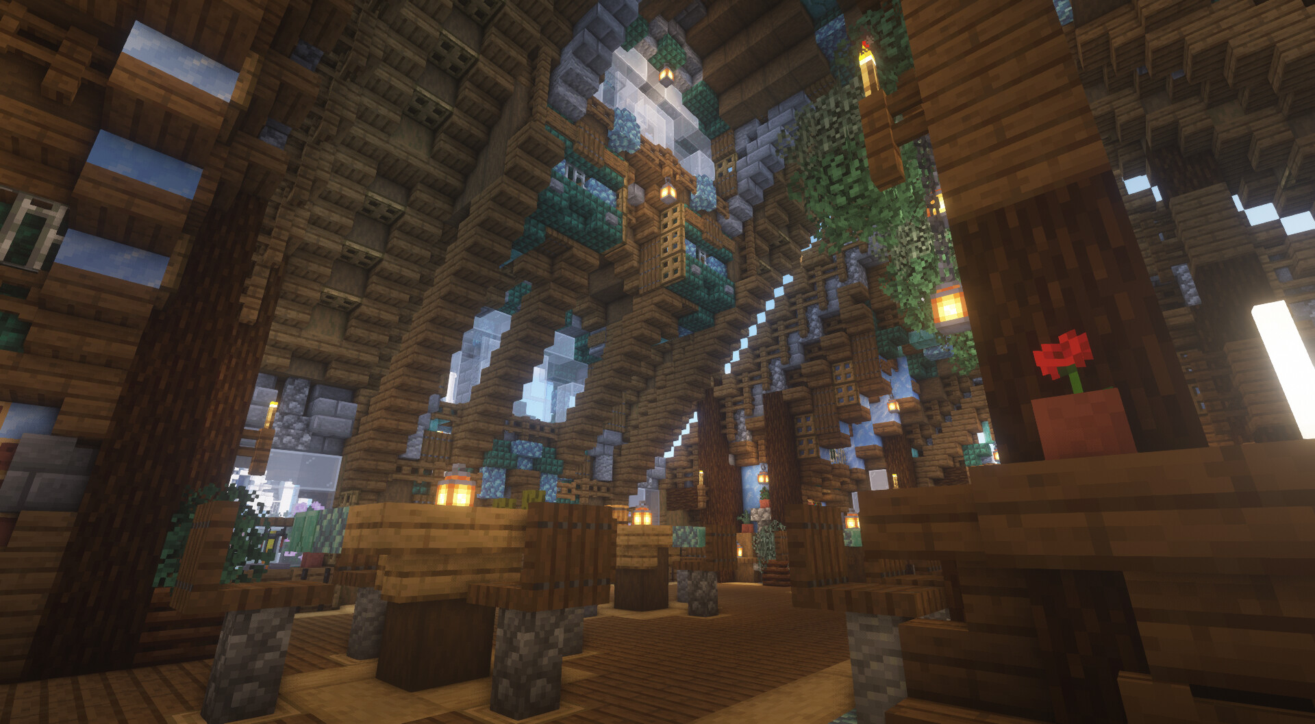 Tavern in the frontier Minecraft Map