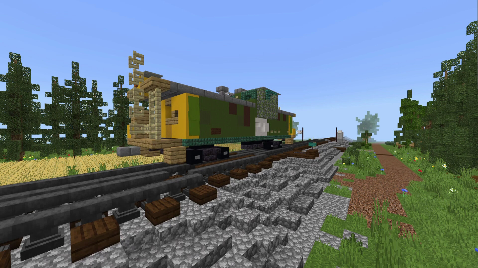 Burlington Northern Railroad Pack Minecraft Map
