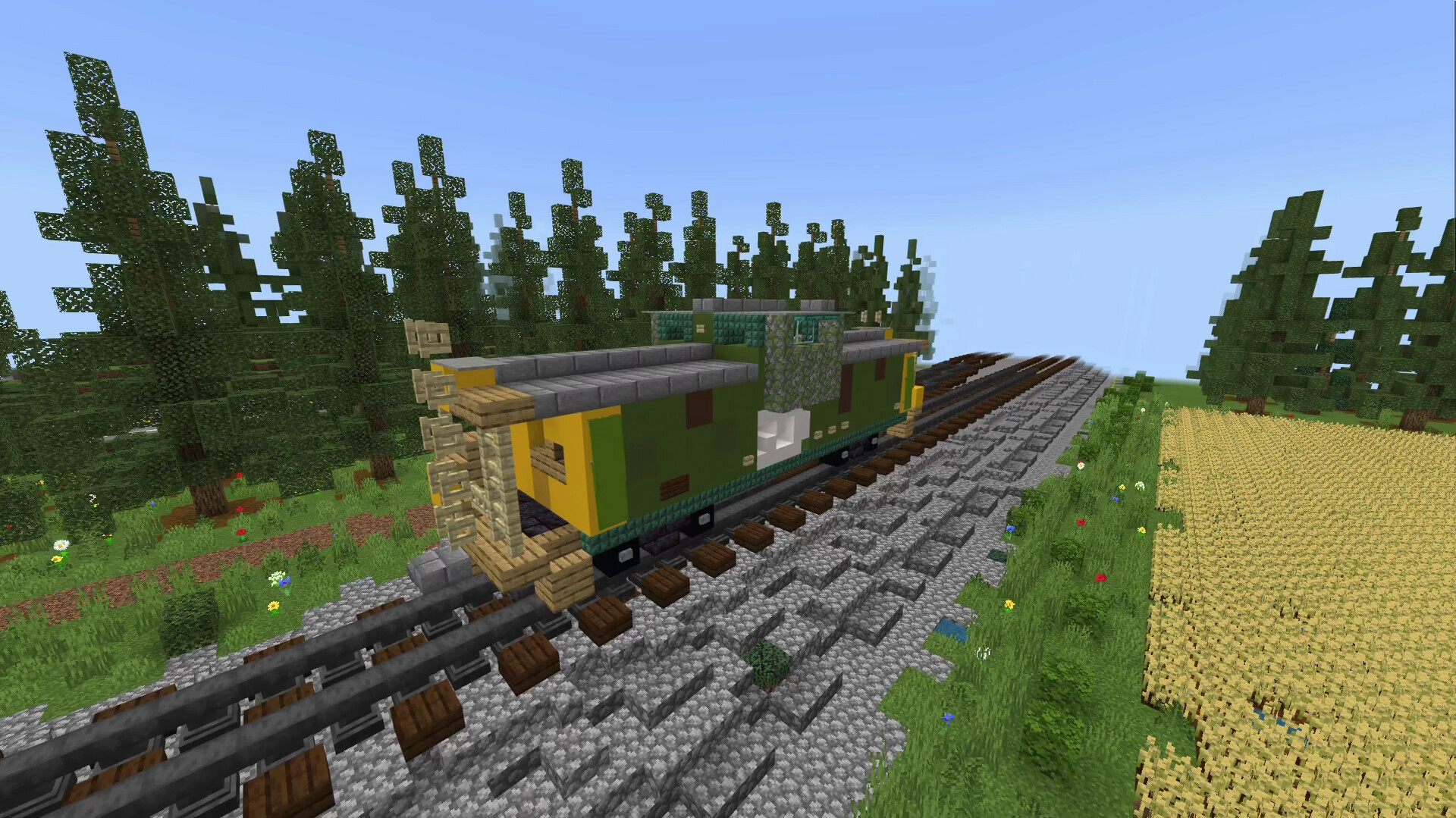 Burlington Northern Railroad Pack Minecraft Map