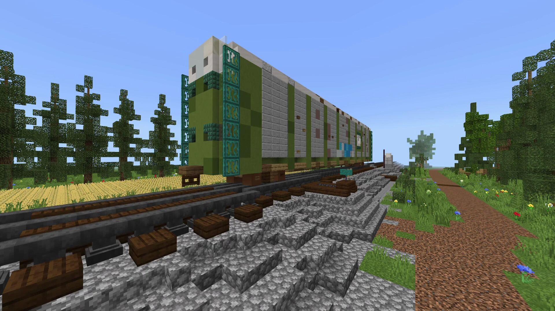Burlington Northern Railroad Pack Minecraft Map