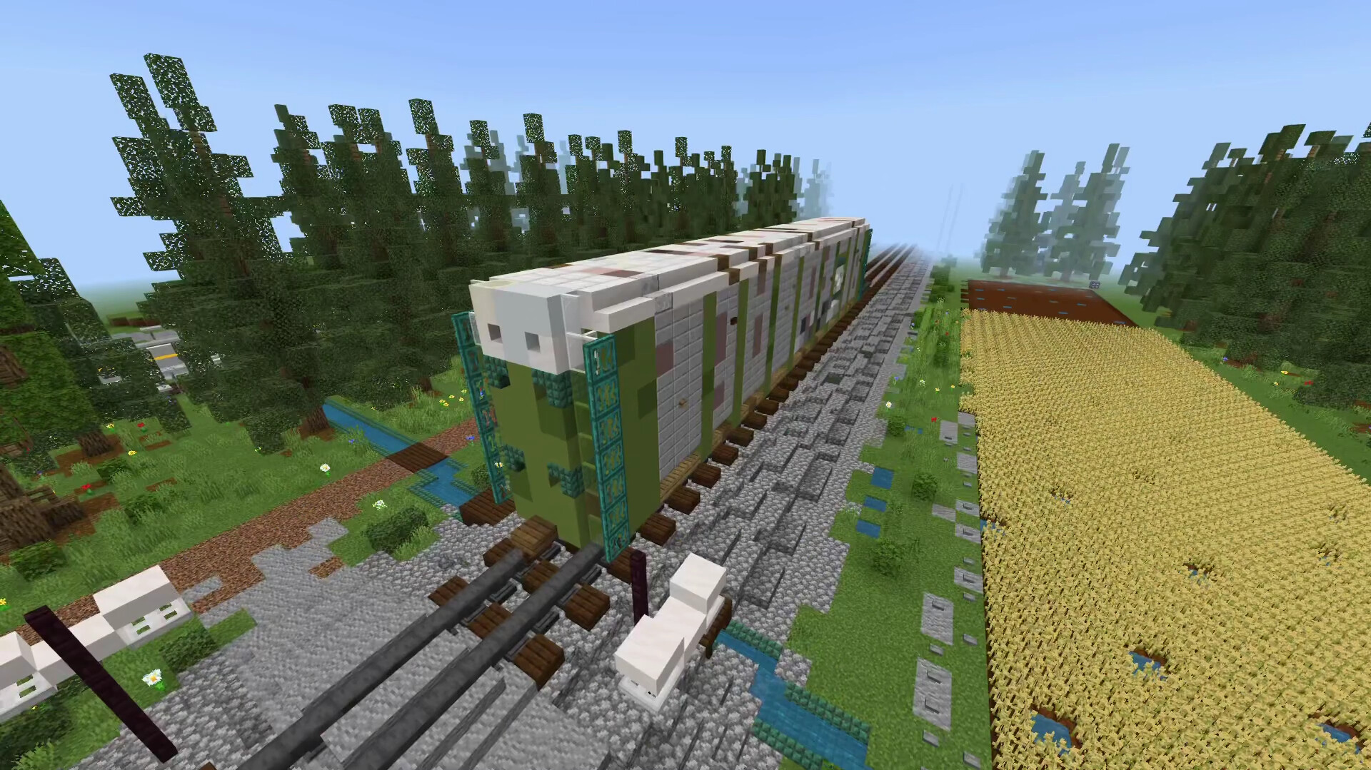 Burlington Northern Railroad Pack Minecraft Map