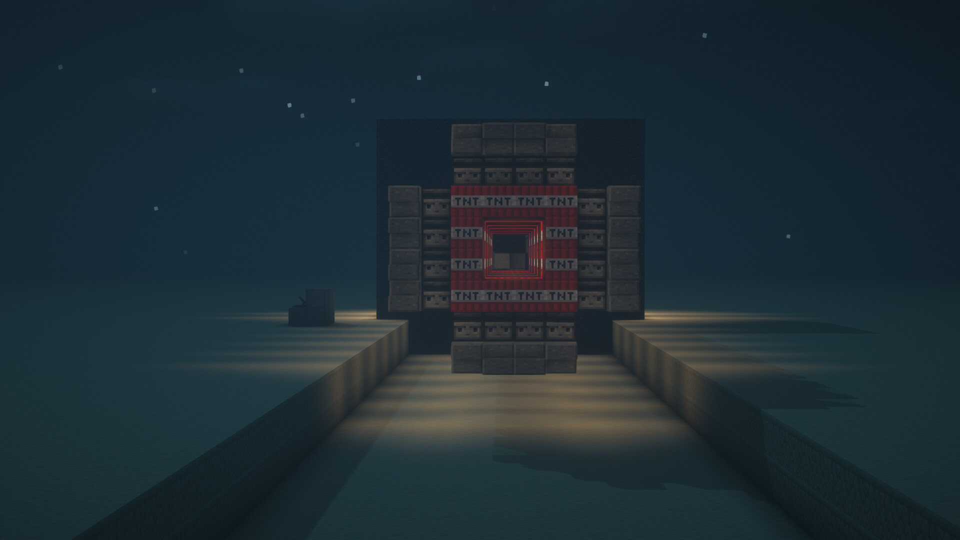 Fully Functional Redstone Explosive Missile Minecraft Map