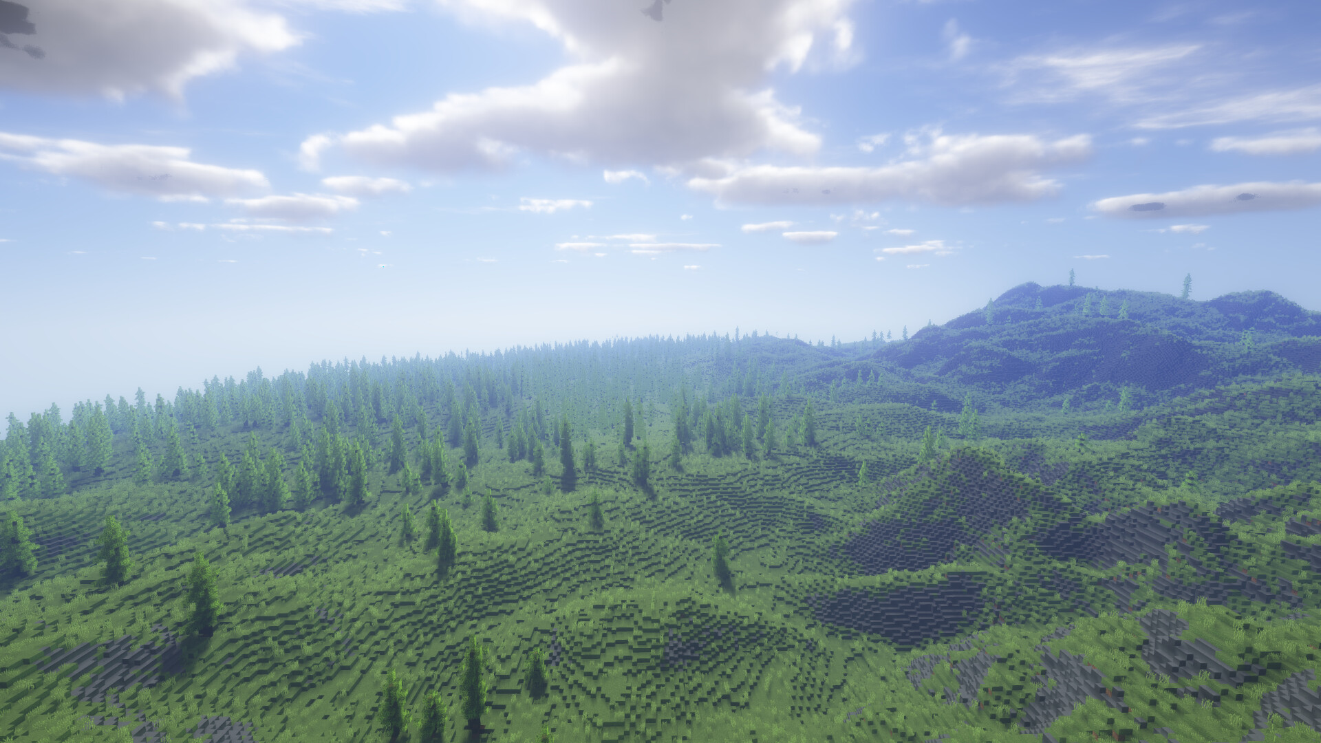 Forest mountain 1000x1500 Minecraft Map