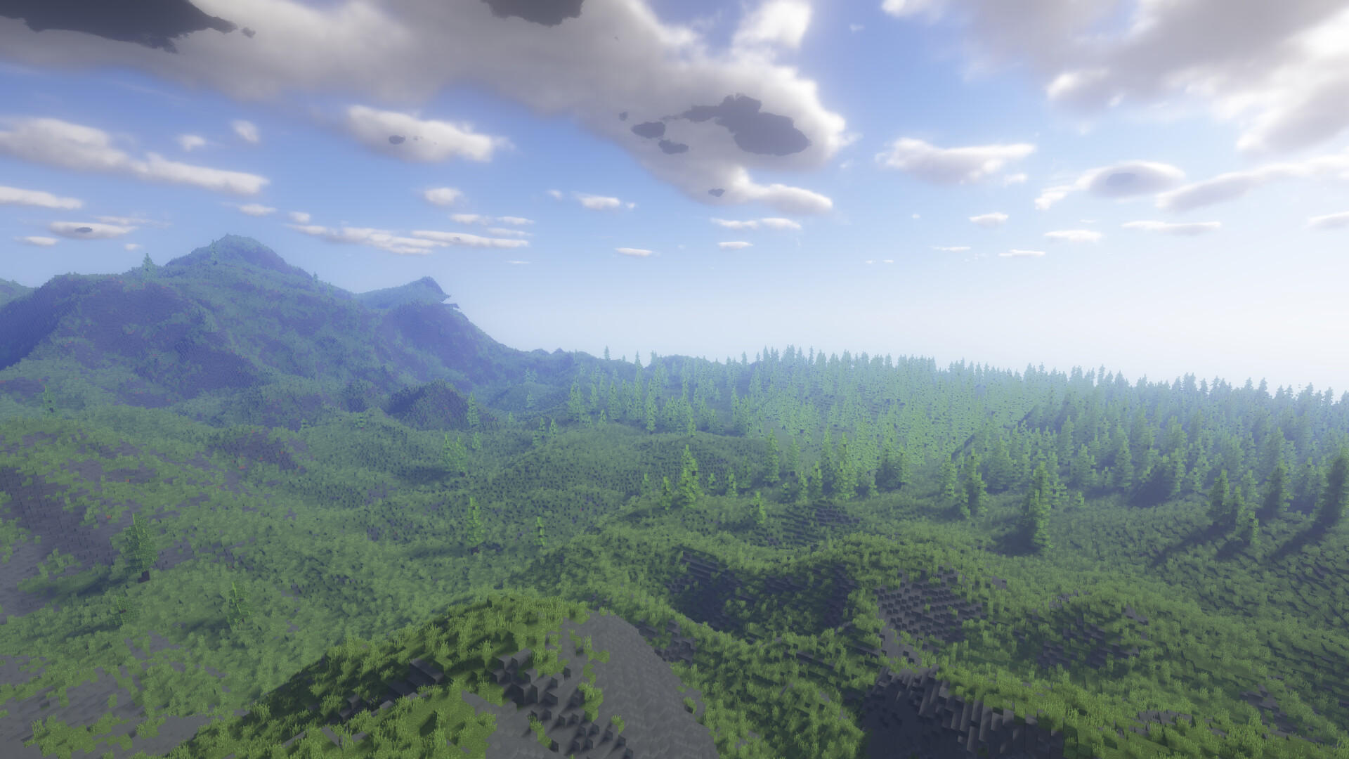 Forest mountain 1000x1500 Minecraft Map