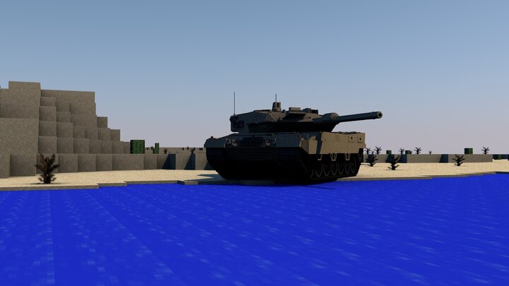 Leopard 2A6 Minecraft Map