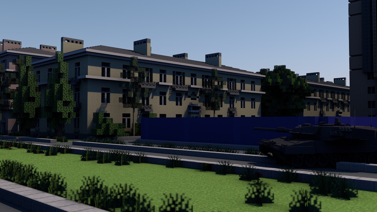 Leopard 2A6 Minecraft Map