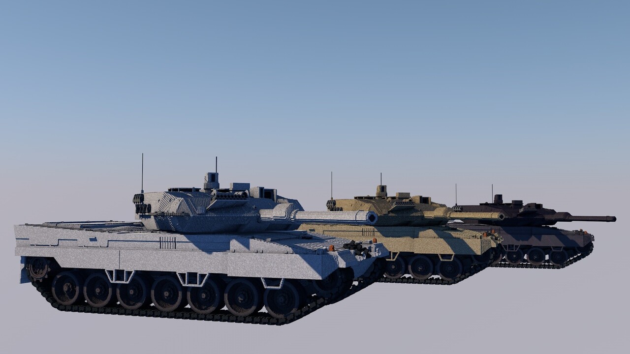 Leopard 2A6 Minecraft Map