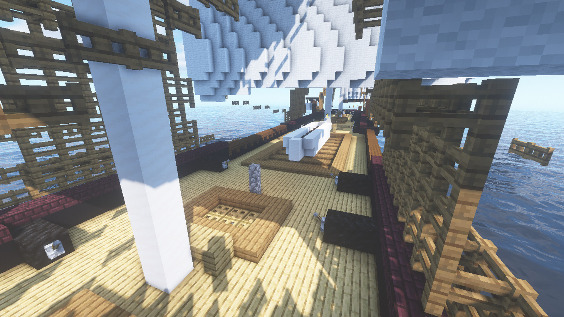 USS Constitution Minecraft Map