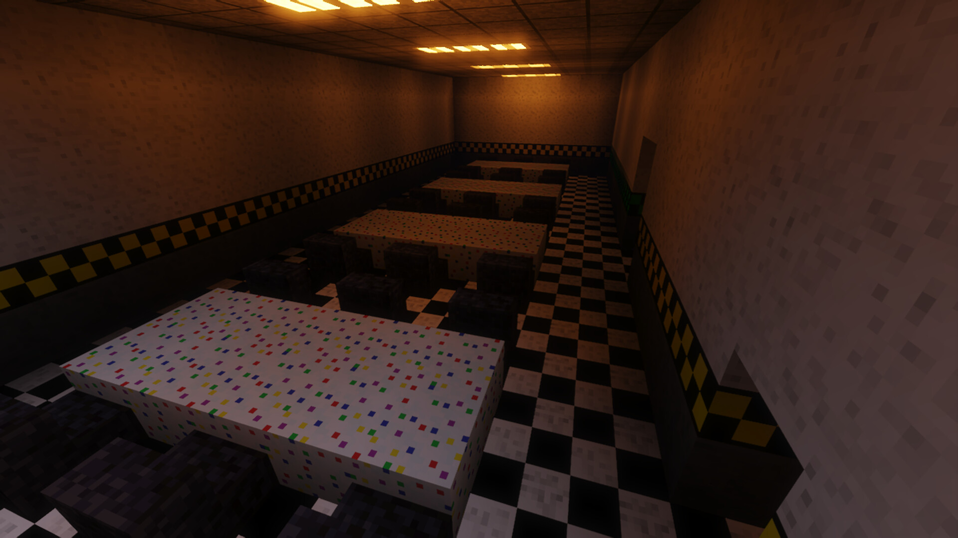 Custom FNAF pizzeria (resource pack required) Minecraft Map